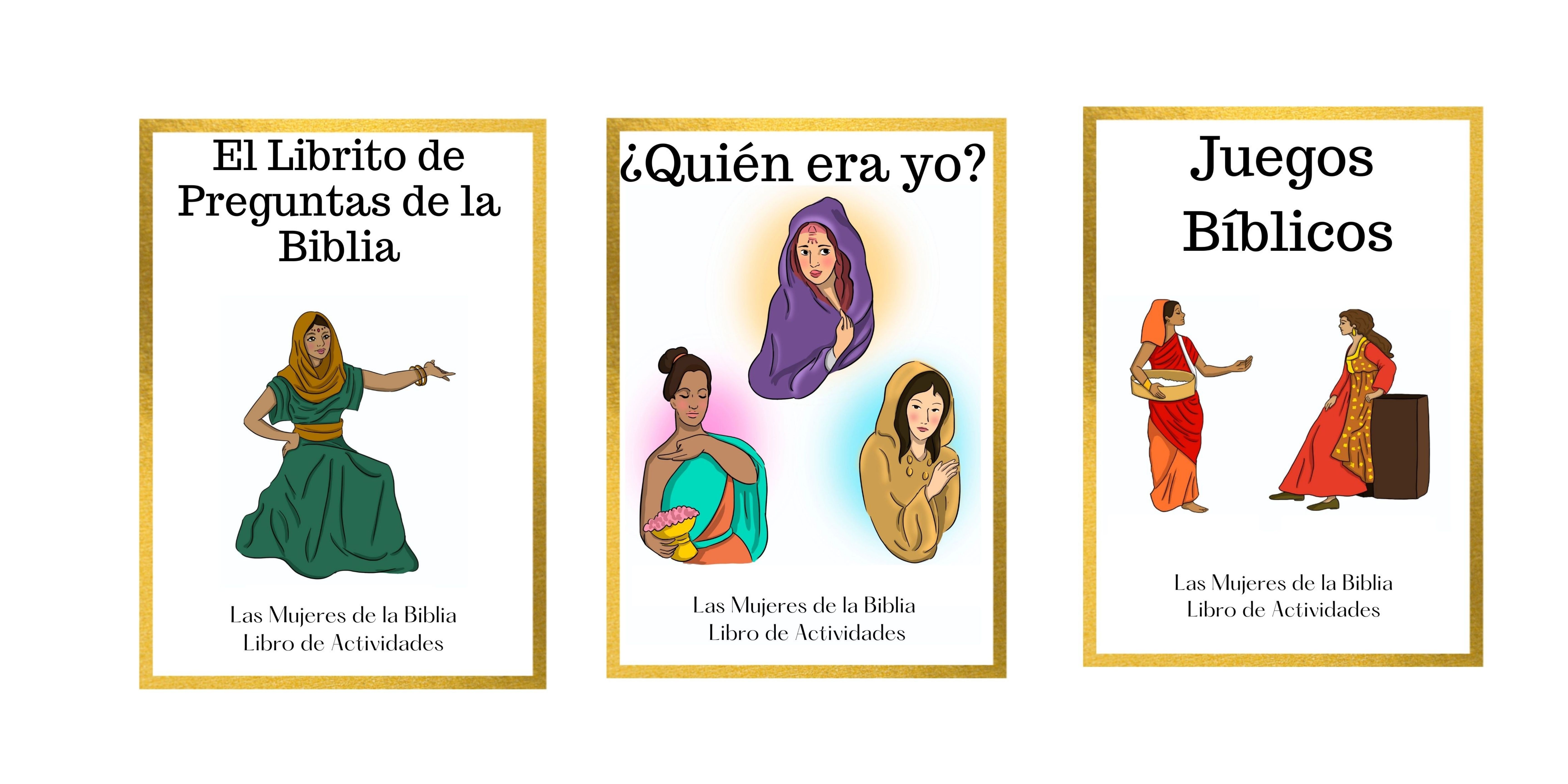 Women of the Bible Activity Books | Surviving Mexico